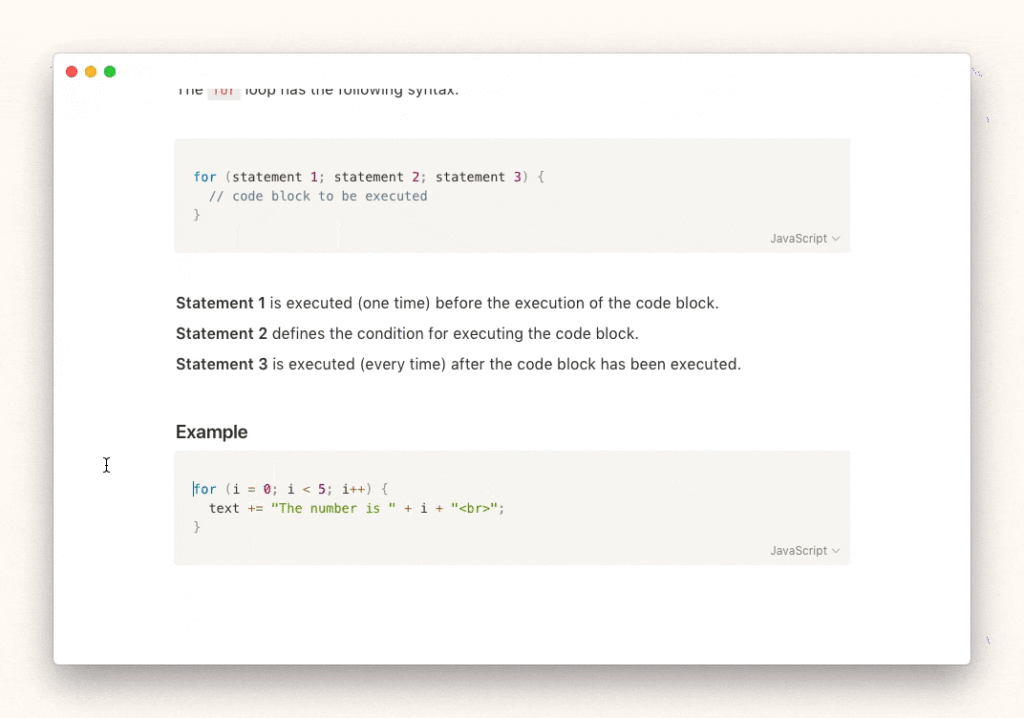 Notion 程式碼超完整說明，做屬於自己的 Coding 筆記 | Hazel 的成長實驗室 ｜幫助忙碌現代人優化決策、找到方向的實驗室